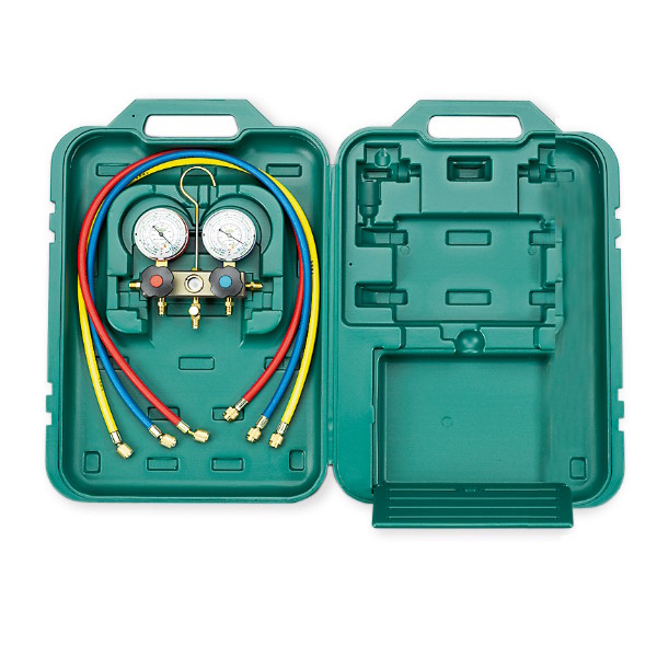 Коллектор манометричний зі шлангами в кейсі BM2-3-M-R22-R134a - Inverter Expert